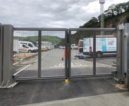 SwingGuard - automated swing gate for vehicle access | Barkers Fencing ...