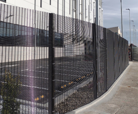 High-security fencing for data centre - Barcelona | Barkers Fencing ...