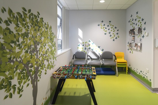 Comprehensive wall protection scheme for neonatal unit | Construction ...