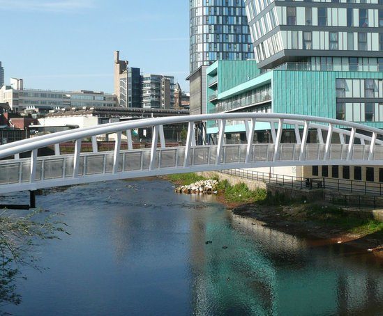 Bow string arch steel truss bridges | CTS Bridges | ESI External Works