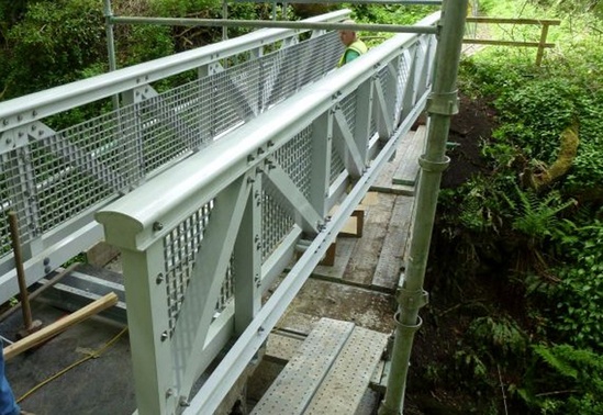 Lightweight FRP footbridges for remote areas | CTS Bridges | ESI ...