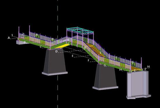 Chinese footbridge - Dumfries House, Scotland | CTS Bridges | ESI ...