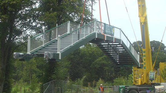 Chinese footbridge - Dumfries House, Scotland | CTS Bridges | ESI ...