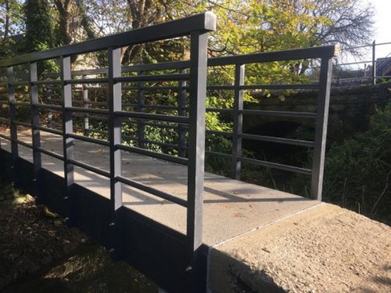 Durable, low-maintenance FRP footbridge for Swanage site | CTS Bridges ...