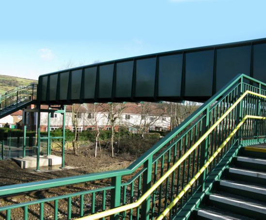 Railway footbridges, ramps and steps | CTS Bridges | ESI External Works