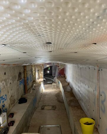 Type C cavity drainage solution protects iconic building | Delta ...