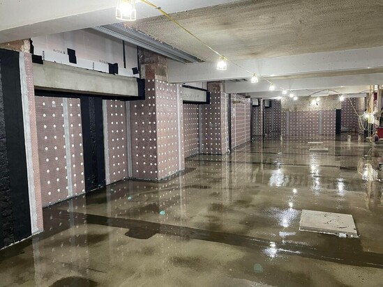 Structural waterproofing system for warehouse conversion | Delta ...