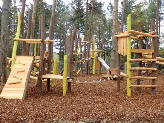 Adventure play equipment for Forestry Commission site | eibe Play Ltd ...