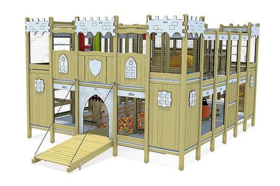Castle indoor play unit | eibe play Ltd | ESI External Works