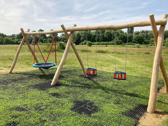 New adventure play area - Hinchingbrooke Country Park | eibe Play Ltd ...