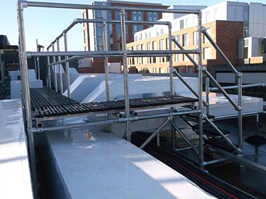 Bespoke safe access platforms and step-overs | Kee Systems | ESI ...