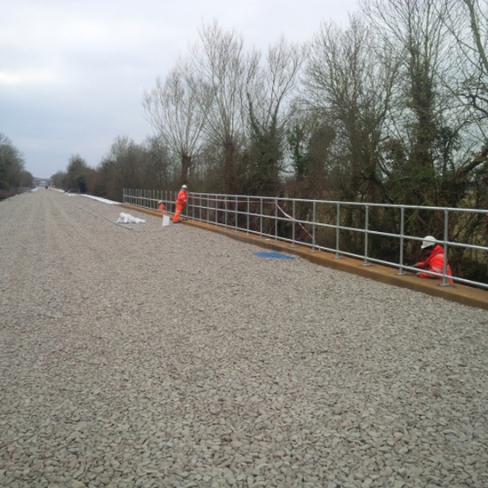 Guardrail provides safety along railway route | Kee Systems | ESI ...