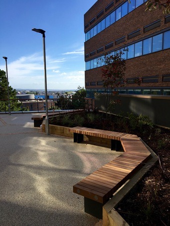 Exeter EX005 bench | Benchmark Design | ESI External Works