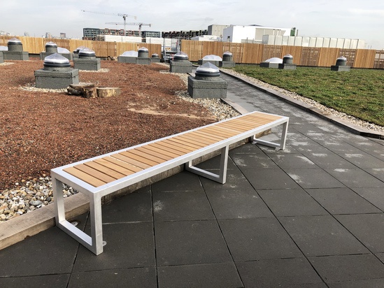 External furniture for sustainable IKEA rooftop garden | Benchmark ...