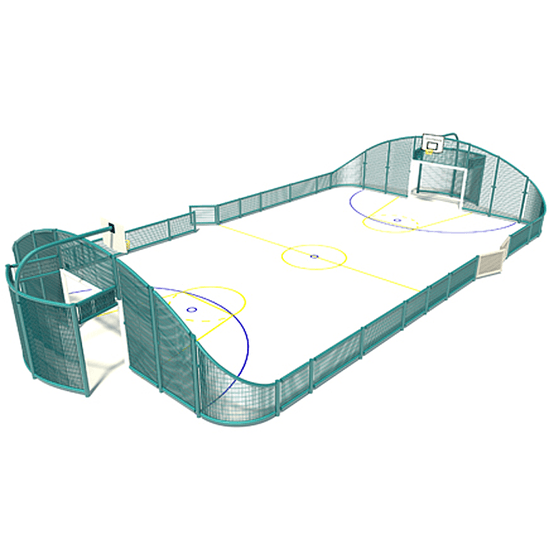 Arched End Multi Use Games Area (MUGA) | Lightmain | ESI External Works