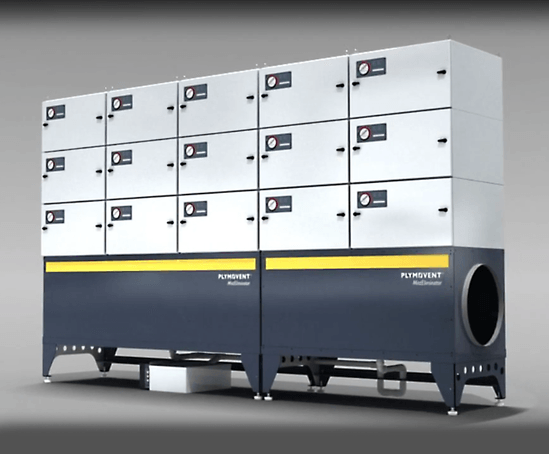 MistEliminator modular oil-mist removal filter system | Plymovent | ESI ...