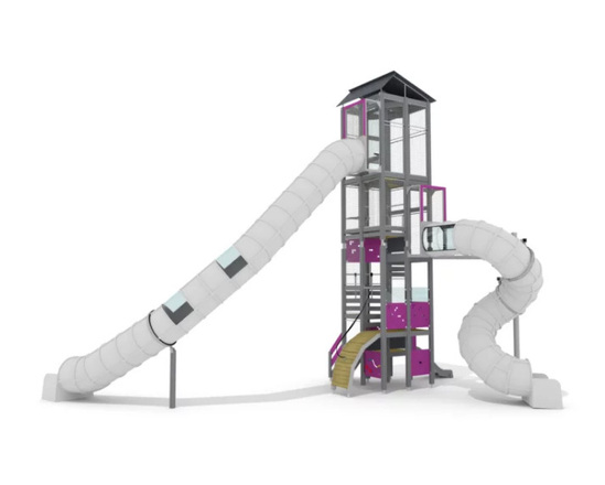Skyline City - tall multi-play activity tower - 36 users | Redlynch ...