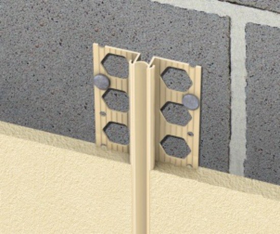 PVCu movement joint beads for standard render | Renderplas | ESI ...