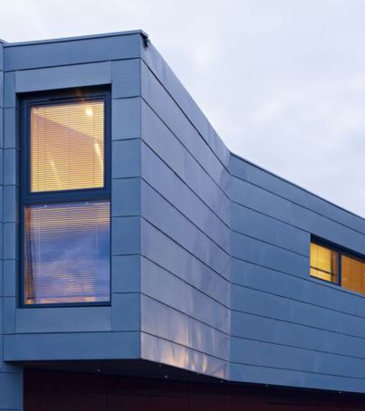 Roof and facade tile system - The Cloud House, Ormskirk | RHEINZINK ...