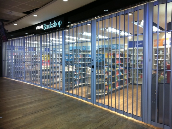 Aeroflex Perforated Sliding / Folding Shutter | SimFlex Grilles ...