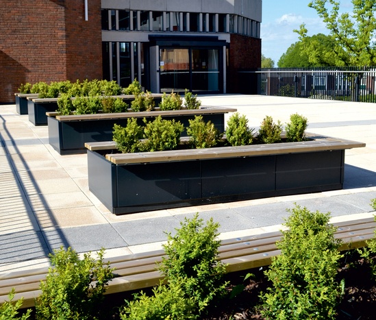 Stratum planter / seating unit | Street Design | ESI External Works