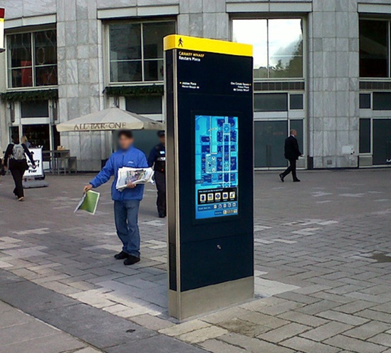 Legible London wayfinding units for Greater London | Trueform | ESI ...