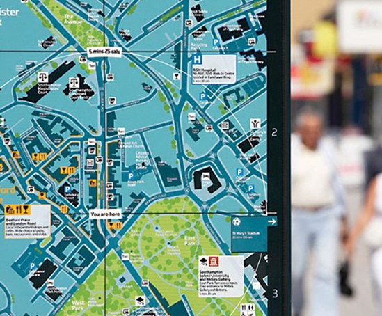 Specialist signage graphics and mapping production | Trueform | ESI ...