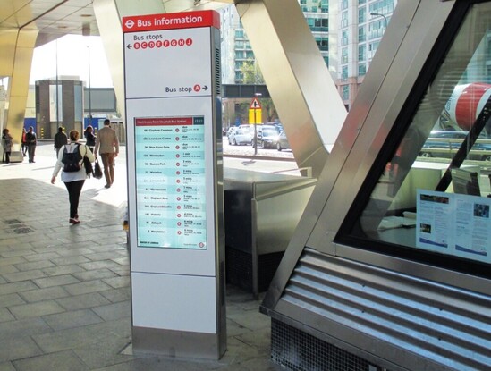 Digital wayfinding displays for Smart City schemes | Trueform | ESI ...