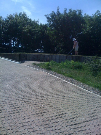 Surface reinforcement for golf and buggy paths, Jersey | Terram | ESI ...