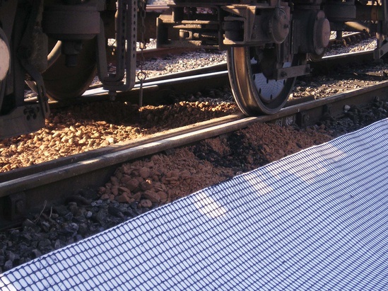 PW4-LA reinforced trackbed separator | Terram | ESI External Works