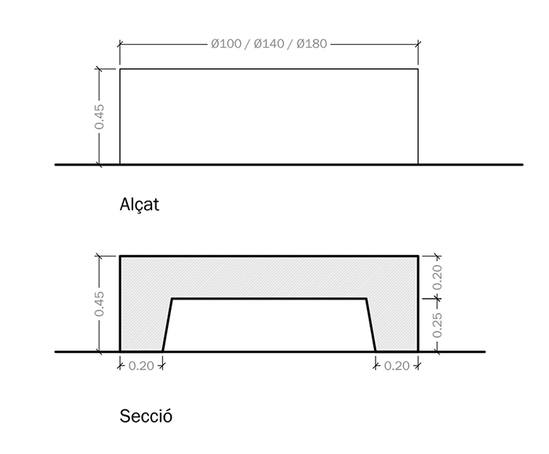 Mago - Sol bench | Public Spaces | ESI External Works