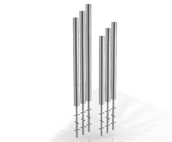 Emperor Chimes Tall Outdoor Chimes for Parks and Playgrounds ...