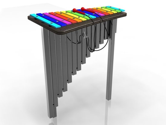 Capella Outdoor Xylophone | Percussion Play | ESI External Works