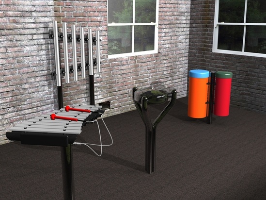 Soprano Quartet Outdoor Musical Instrument Ensemble | Percussion Play ...