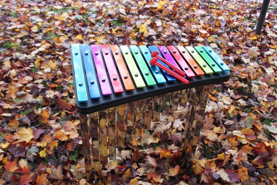 Capella outdoor xylophone | Percussion Play | ESI External Works