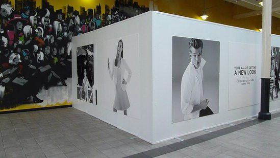 Hoardfast Standard uPVC temporary internal hoarding | Westgate Global ...