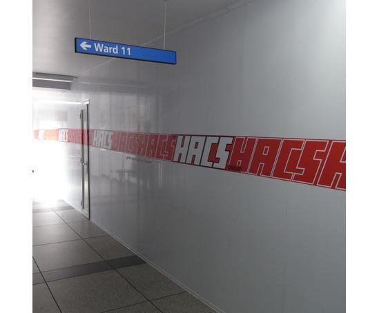 Hoardfast Standard uPVC temporary internal hoarding | Westgate Global ...