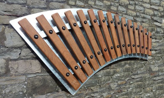 Large wall mounted xylophone for musical play | Acoustic Arts | ESI ...