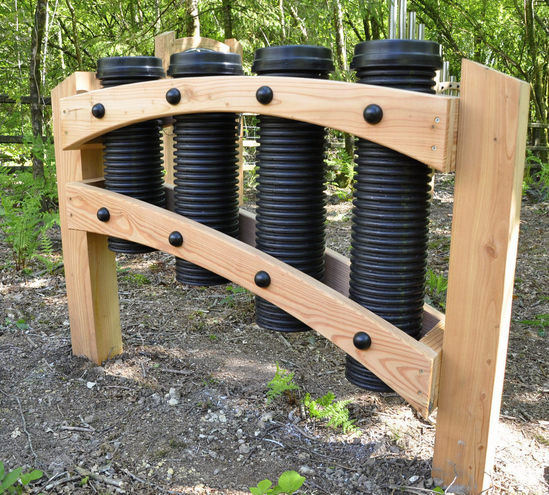 Pipe Drums for outdoor musical play | Acoustic Arts | ESI External Works