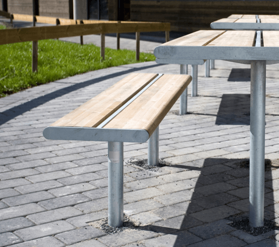 APRIL bench | Vestre Ltd | ESI External Works