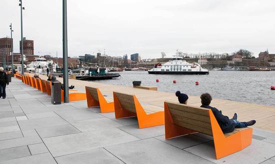 BLOC sunbench | Vestre Ltd | ESI External Works