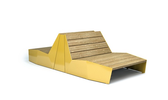 BLOC sunbench | Vestre Ltd | ESI External Works