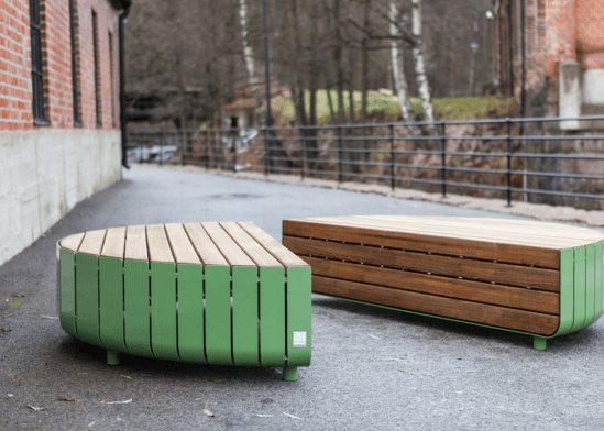 STRIPES bench | Vestre Ltd | ESI External Works