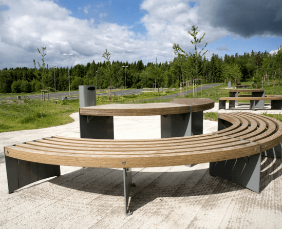VIA bench | Vestre Ltd | ESI External Works