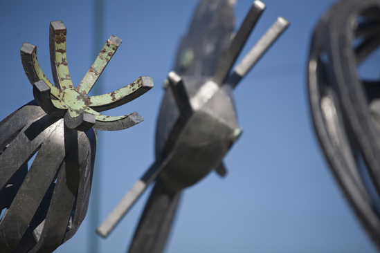 Waterland sculptures - Bulwell Riverside, Nottingham | Joseph Ingleby ...