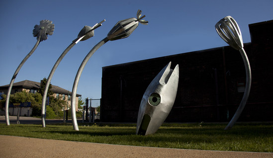 Waterland sculptures - Bulwell Riverside, Nottingham | Joseph Ingleby ...