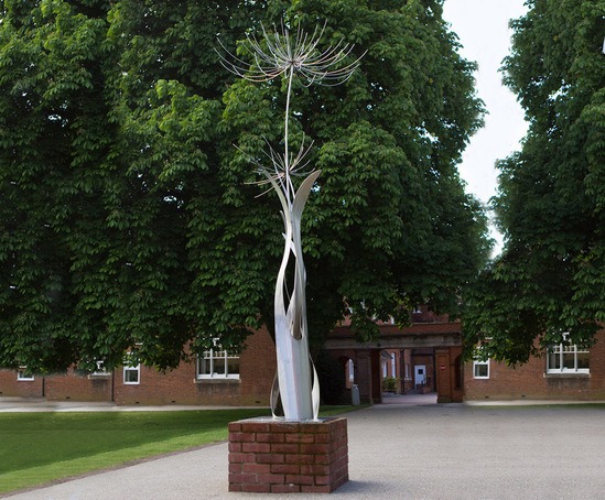 Aspire stainless steel sculpture | Ian Marlow | ESI External Works