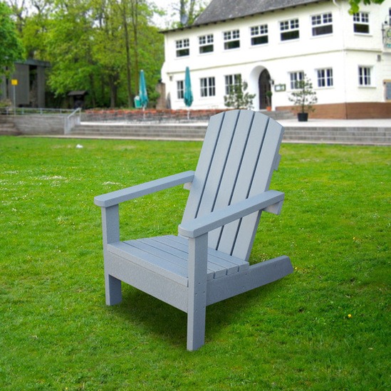 100% Recycled Plastic Recliner Chair and Footstool | NBB Recycled ...