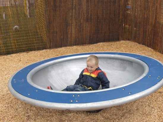 Revolve rotating and rocking roundabout | Jupiter Play | ESI External Works