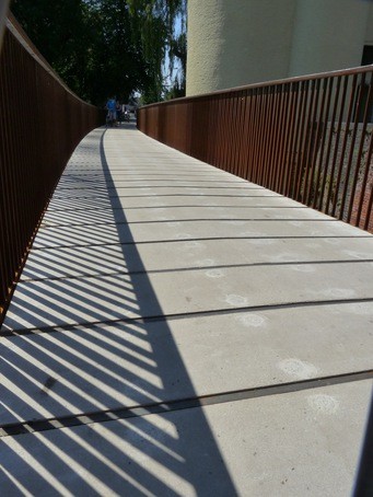 Bespoke concrete slabs for bridge, Bruges Smedenpoort(B) | URBASTYLE ...